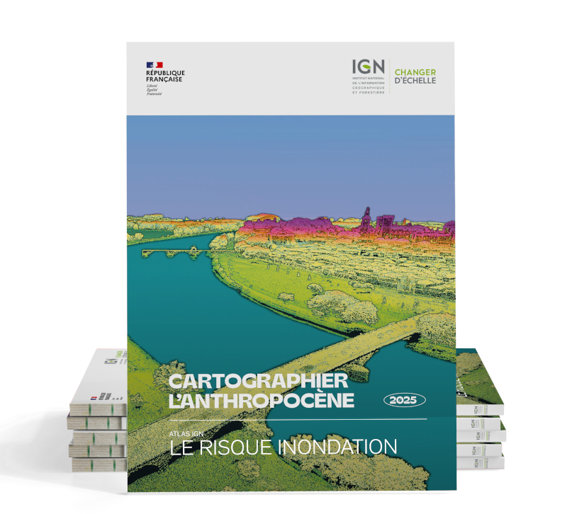 Publication du nouvel atlas "Cartographier l’anthropocène" de l’IGN ...